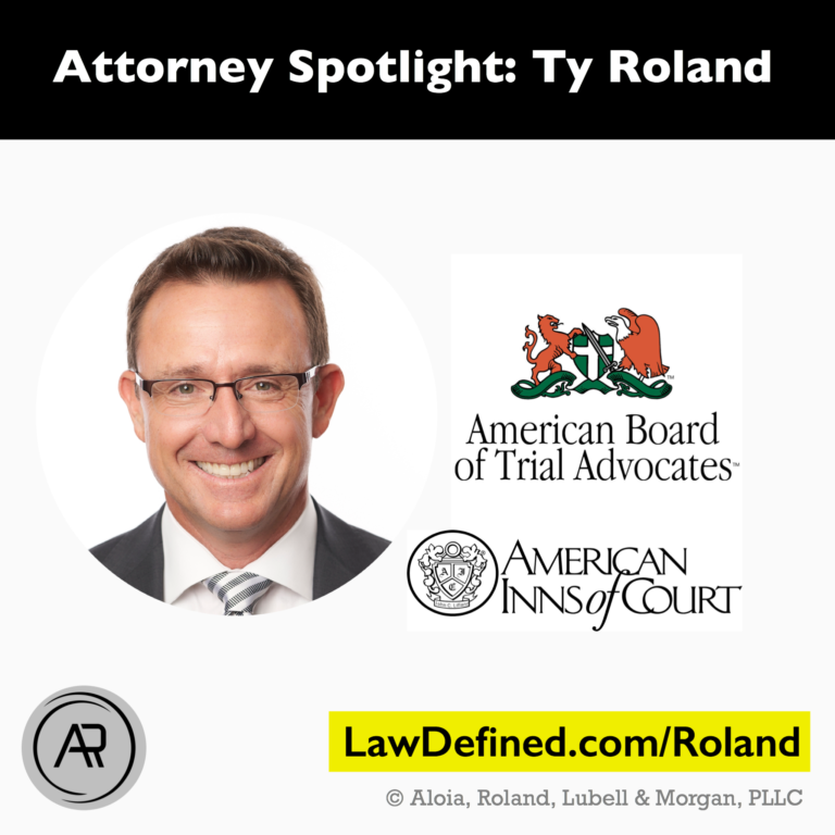 Attorney Spotlight: Ty Roland | Aloia Roland